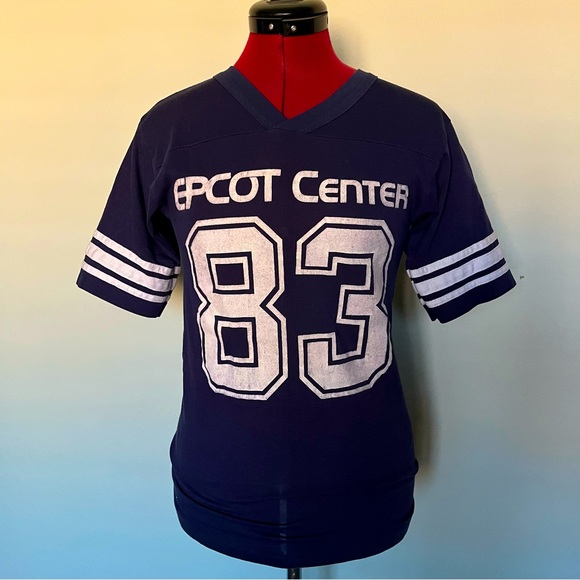 Disney | Tops | Vintage Epcot Wdw Fuzzy Letter Tshirt 8s Figment | Poshmark